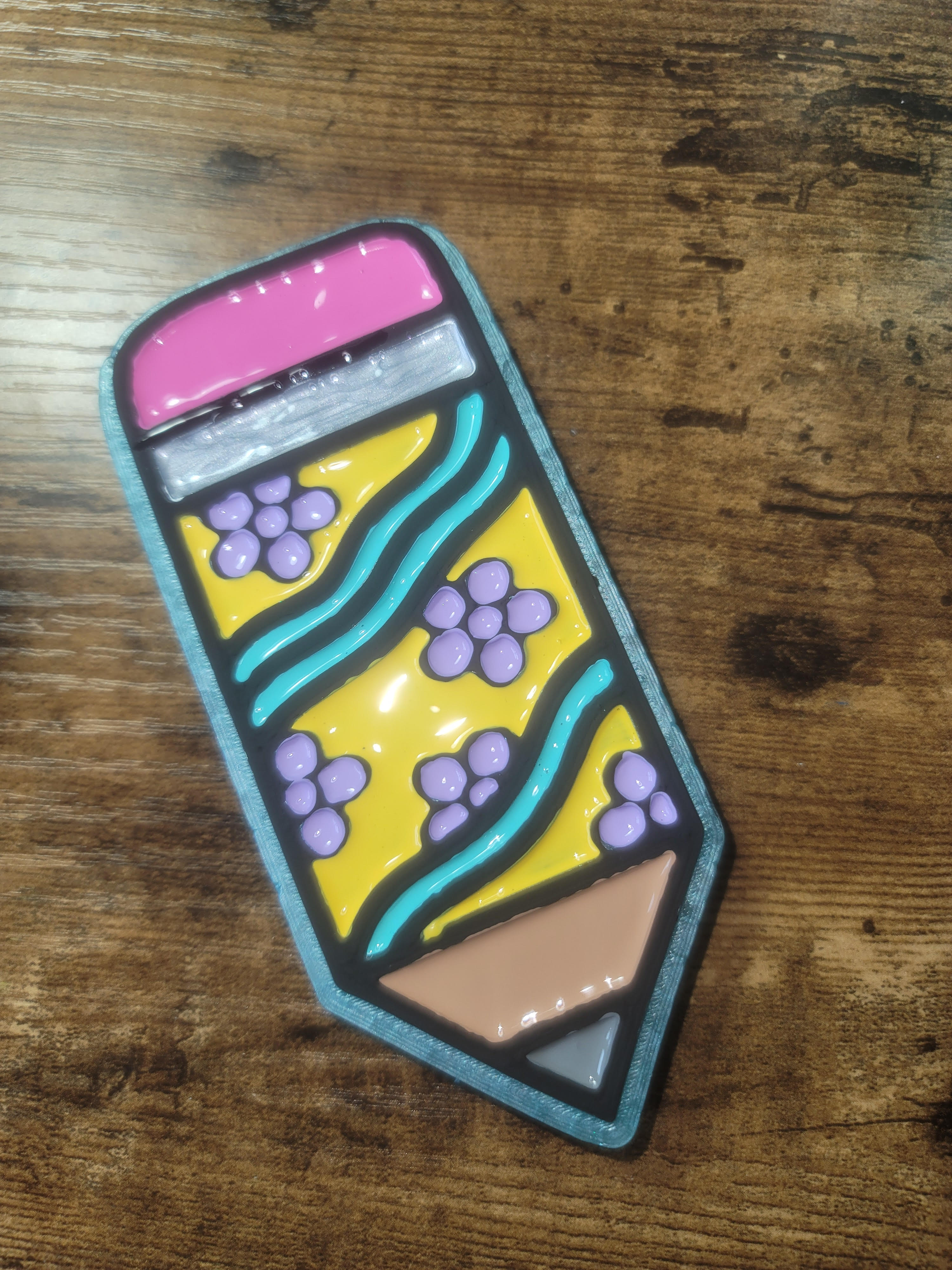 Groovy Pencil mold | Texas Craft Junkie