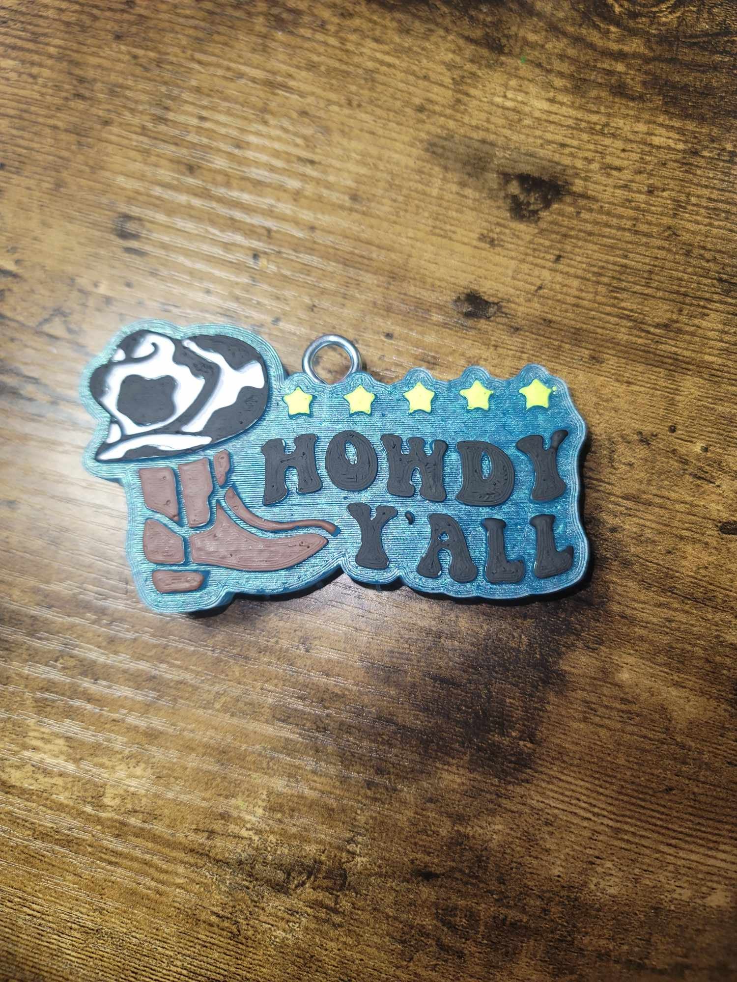 Howdy Yall Mold | Texas Craft Junkie