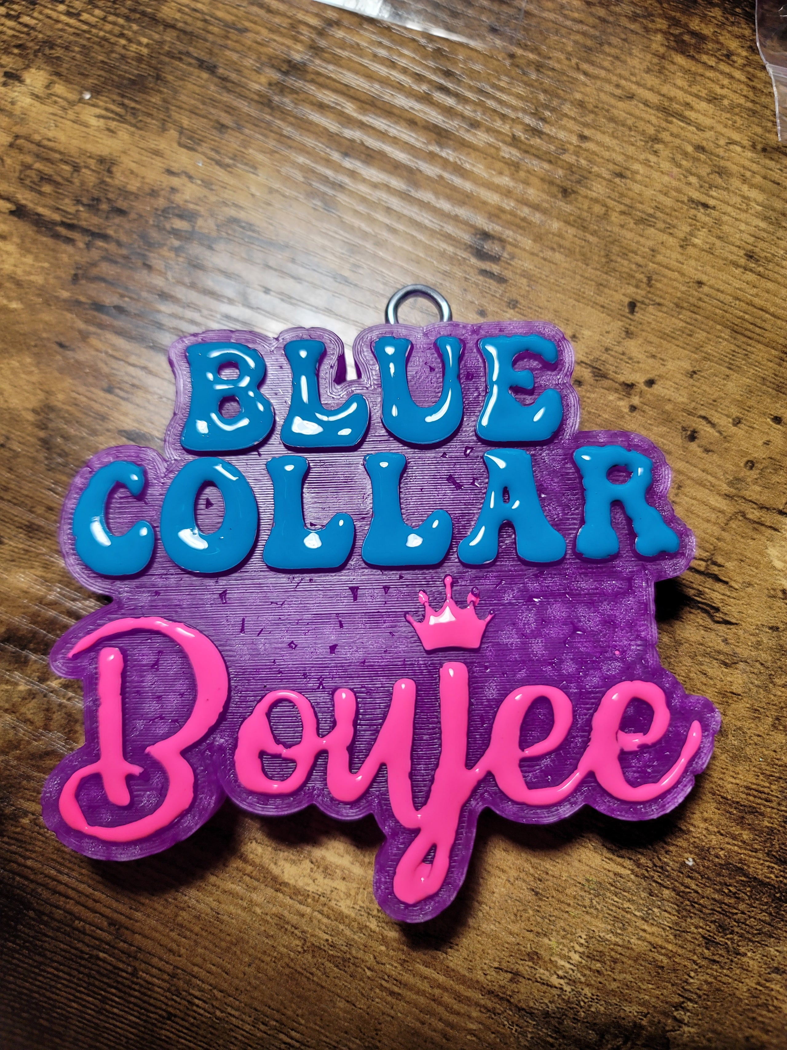Blue Collar Boujee Mold | Texas Craft Junkie