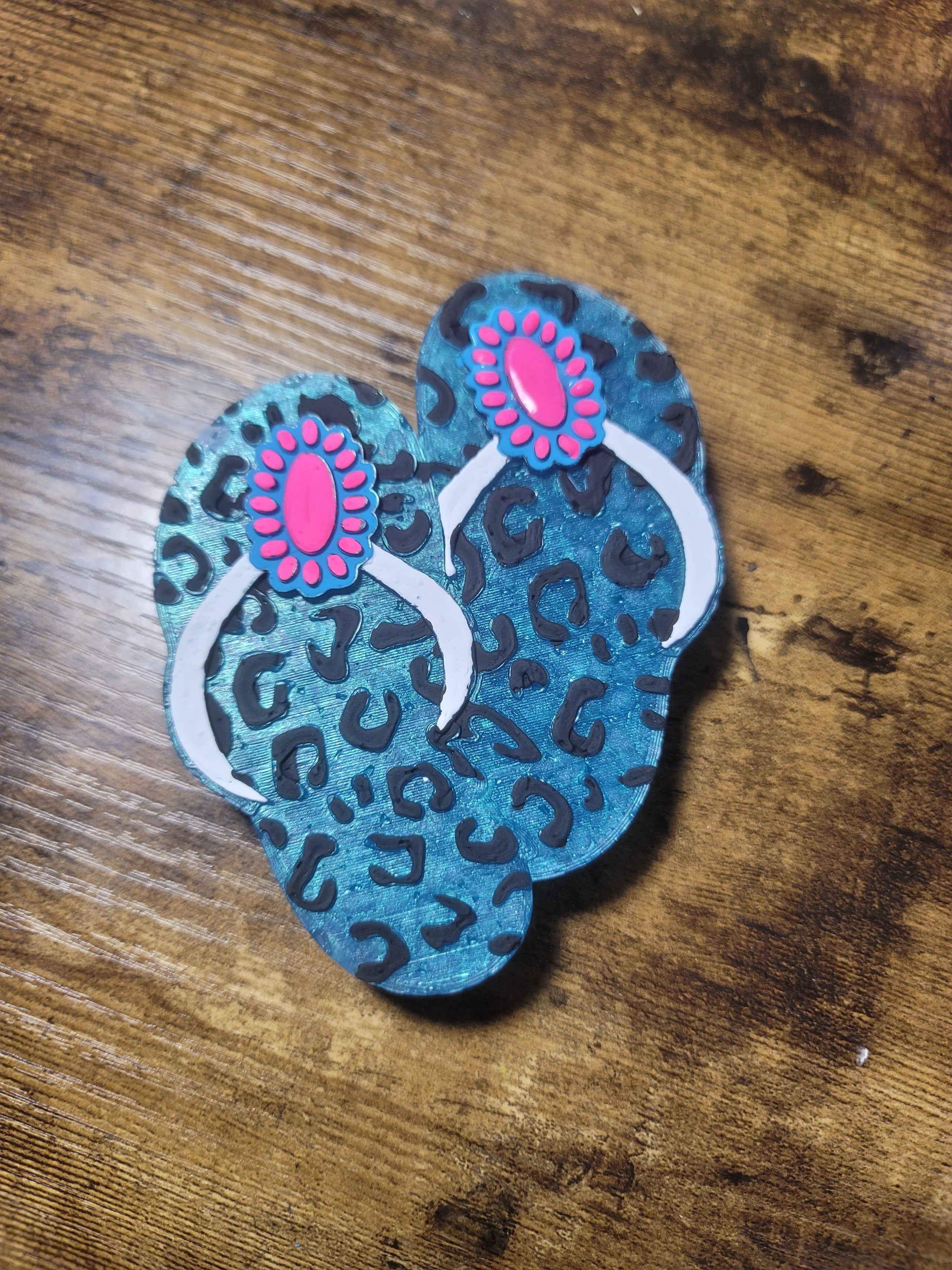 Concho Leo Flip Flop Mold | Texas Craft Junkie